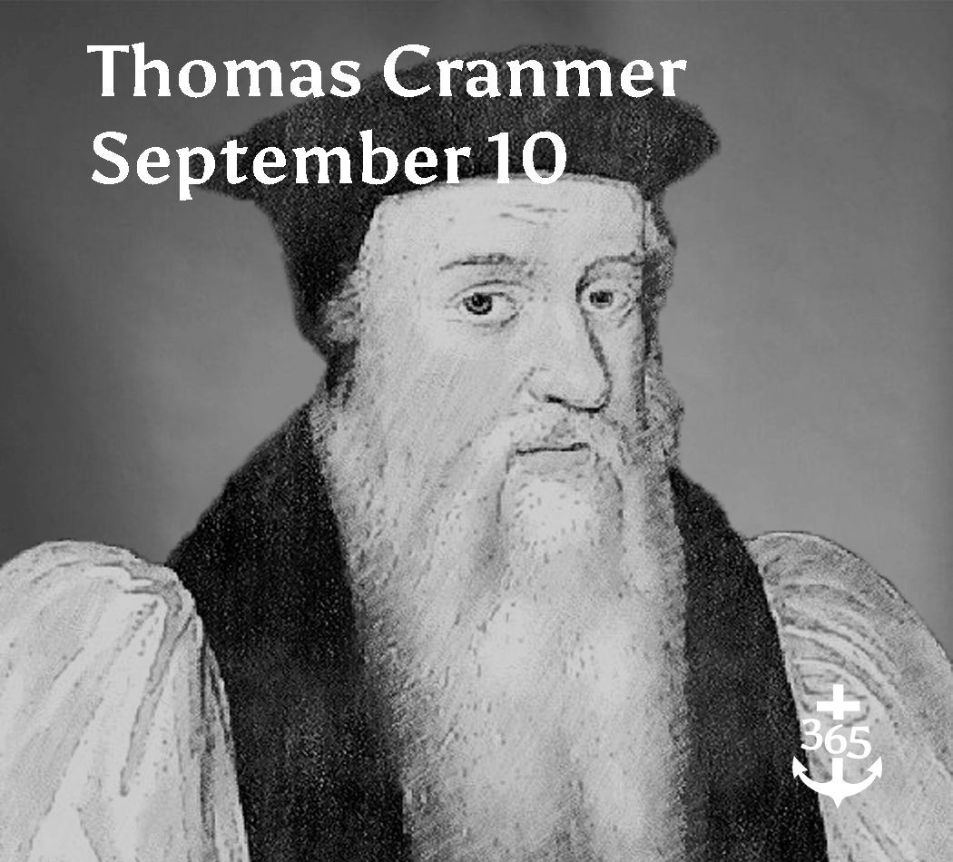 Thomas Cranmer, England, Minister | 365 Christian Men