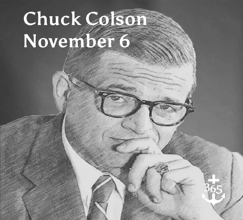 Chuck Colson, US, Politician | 365 Christian Men