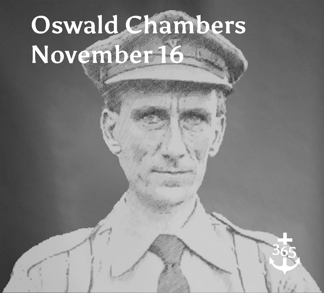 Oswald Chambers, Scotland, Author | 365 Christian Men