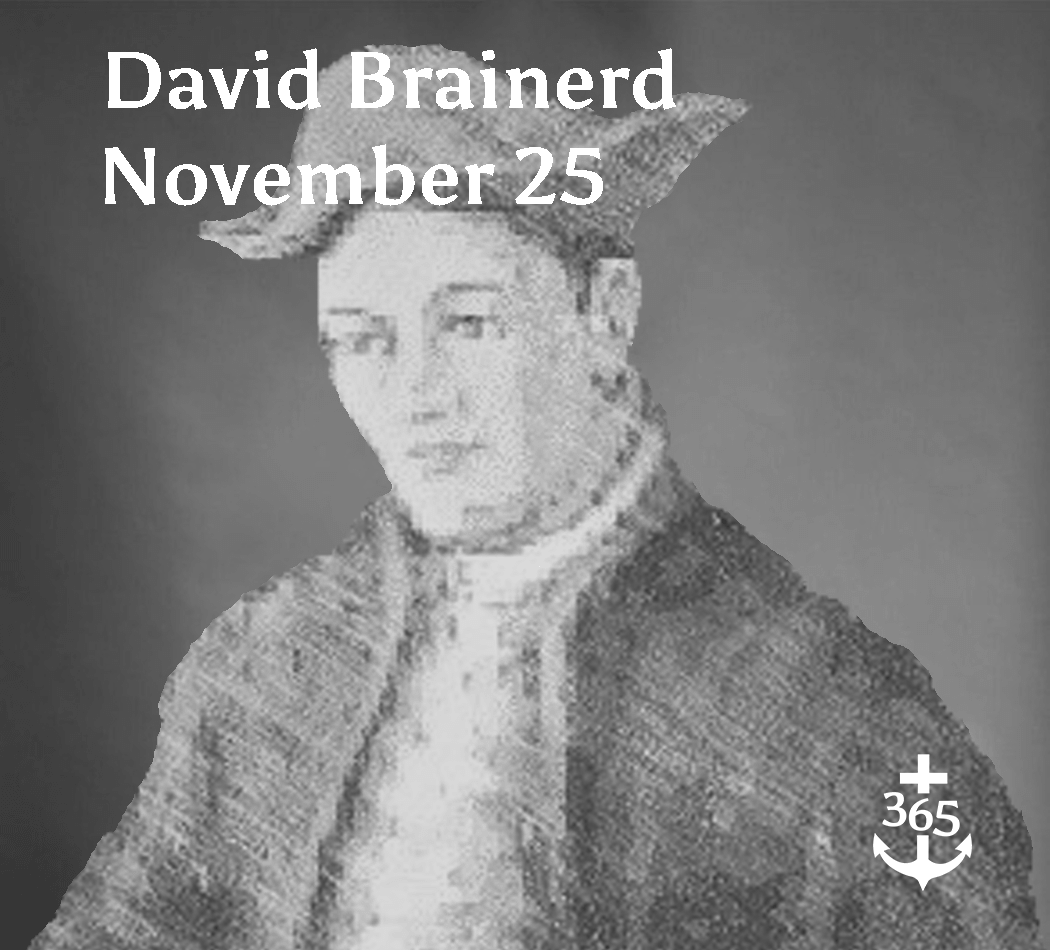 David Brainerd, US, Missionary | 365 Christian Men