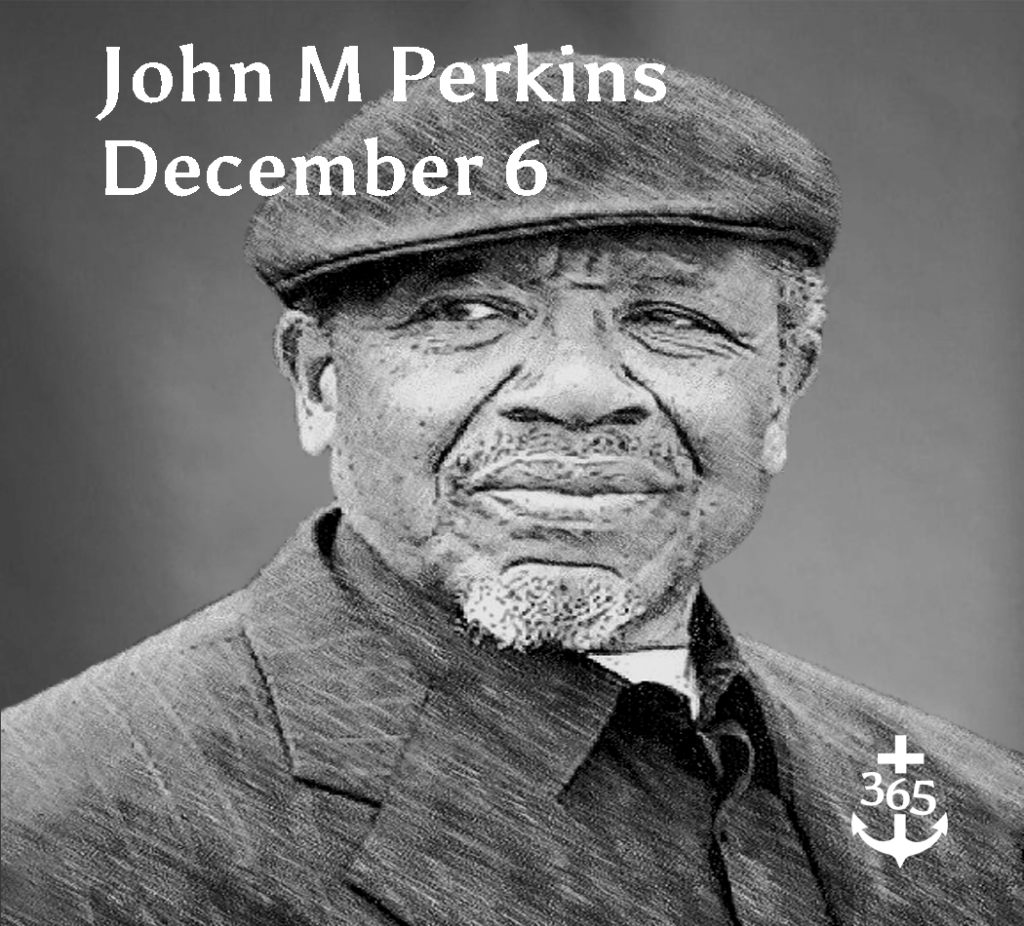 John M Perkins, US, Pastor | 365 Christian Men