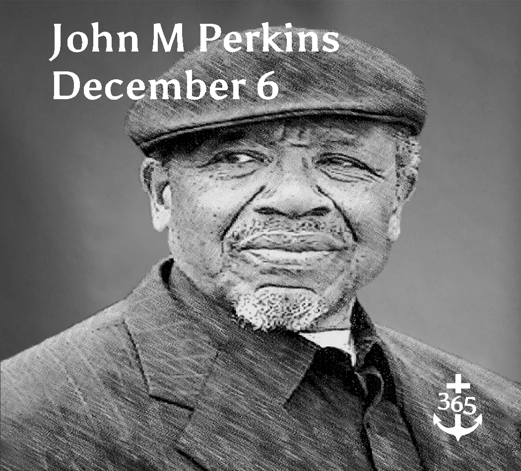 John M Perkins, US, Pastor | 365 Christian Men