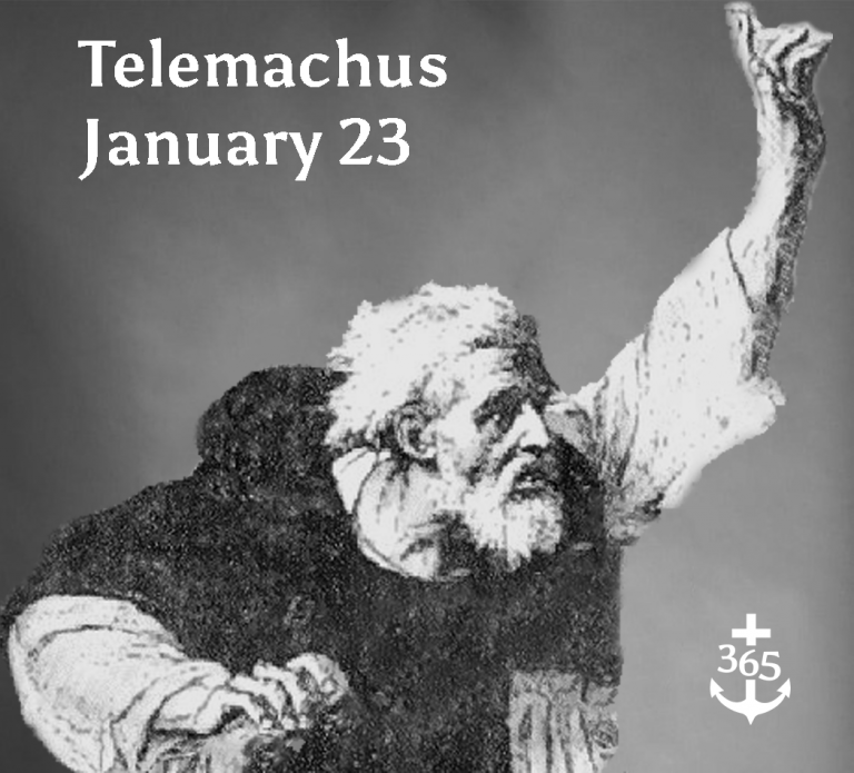 Telemachus, Asia, Monk | 365 Christian Men