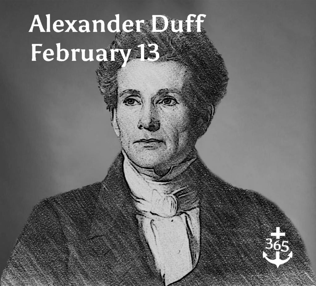 Alexander Duff, Scotland, Missionary | 365 Christian Men
