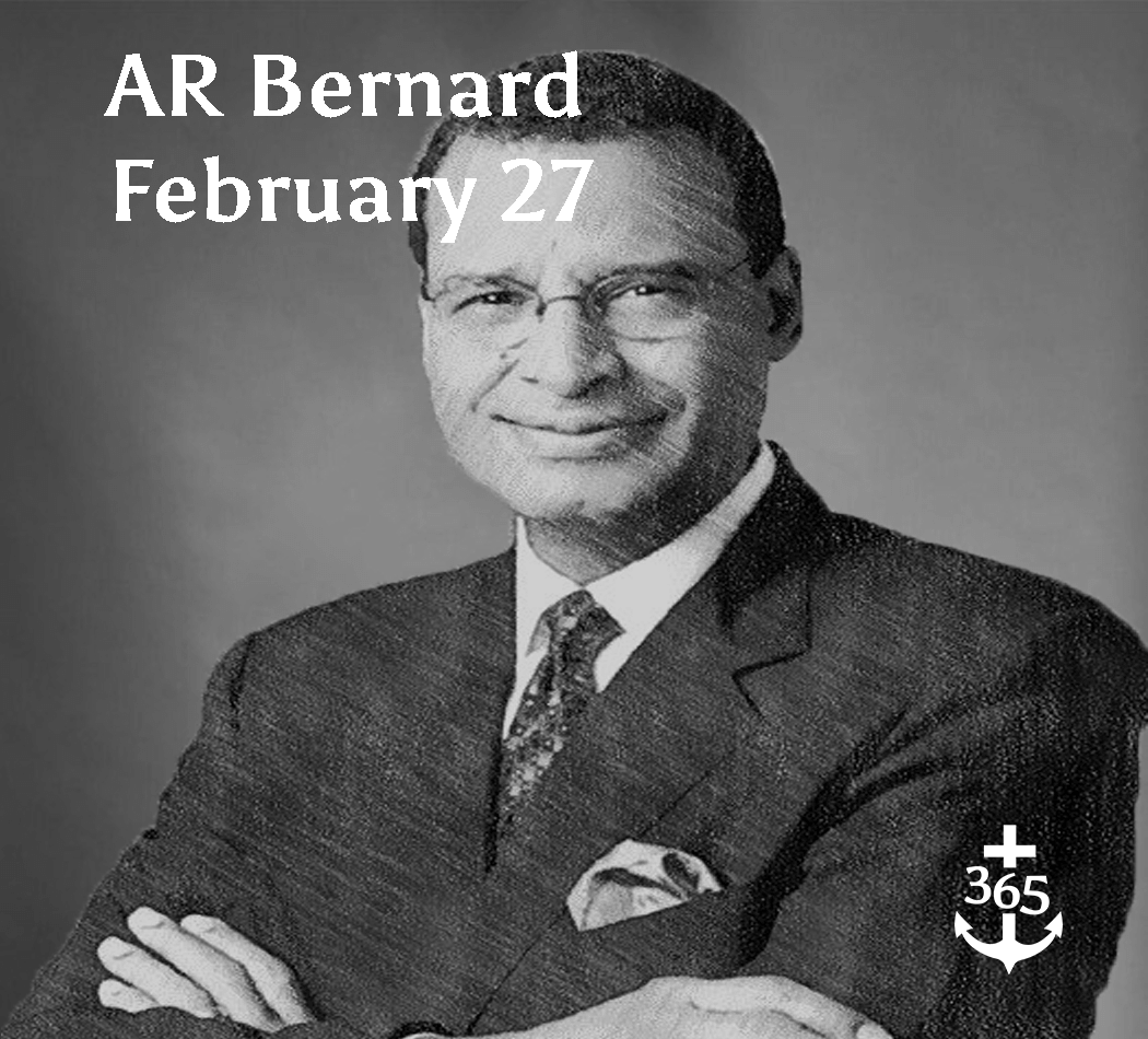 AR Bernard, US, Author, Teacher, Mentor | 365 Christian Men