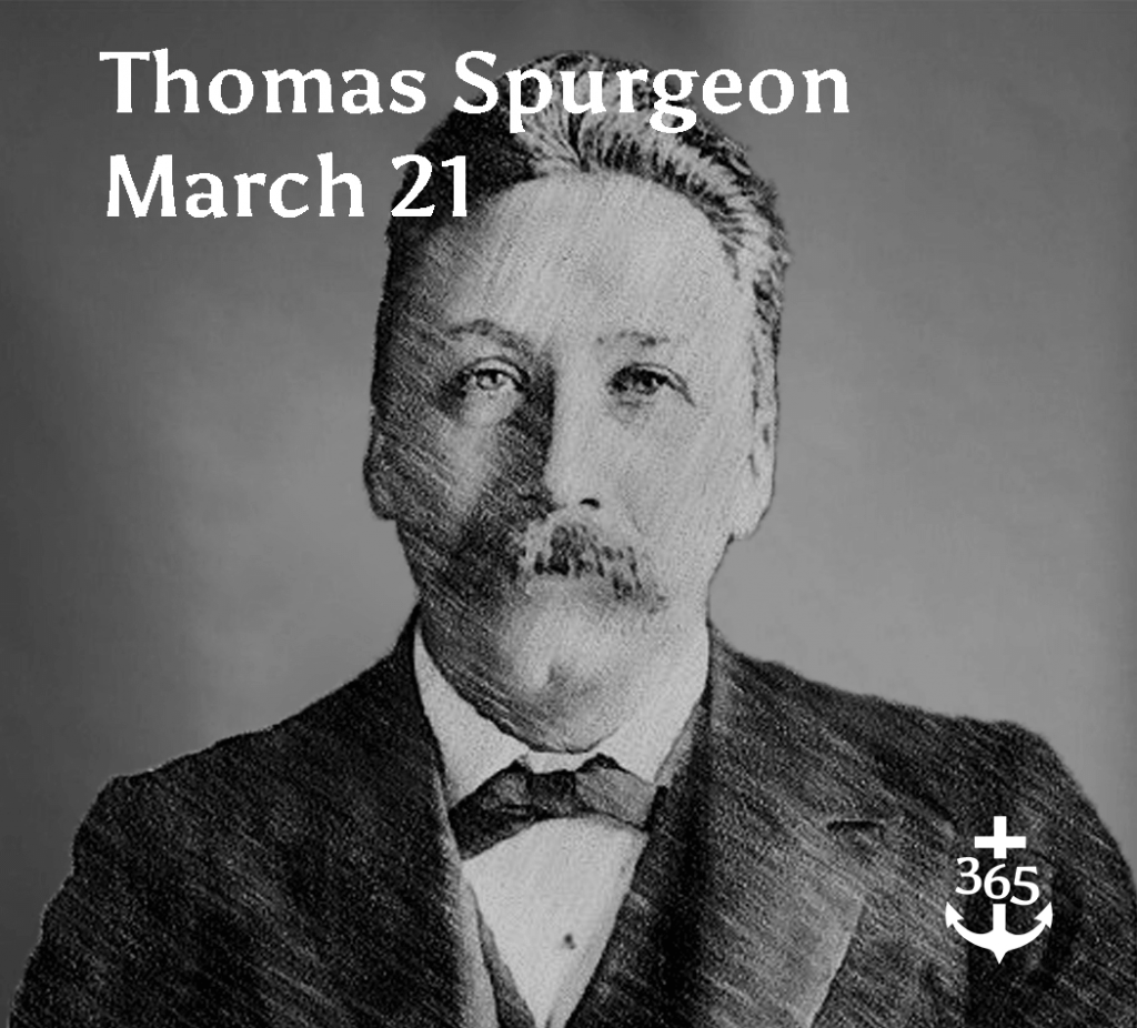 Thomas Spurgeon, England, Pastor | 365 Christian Men