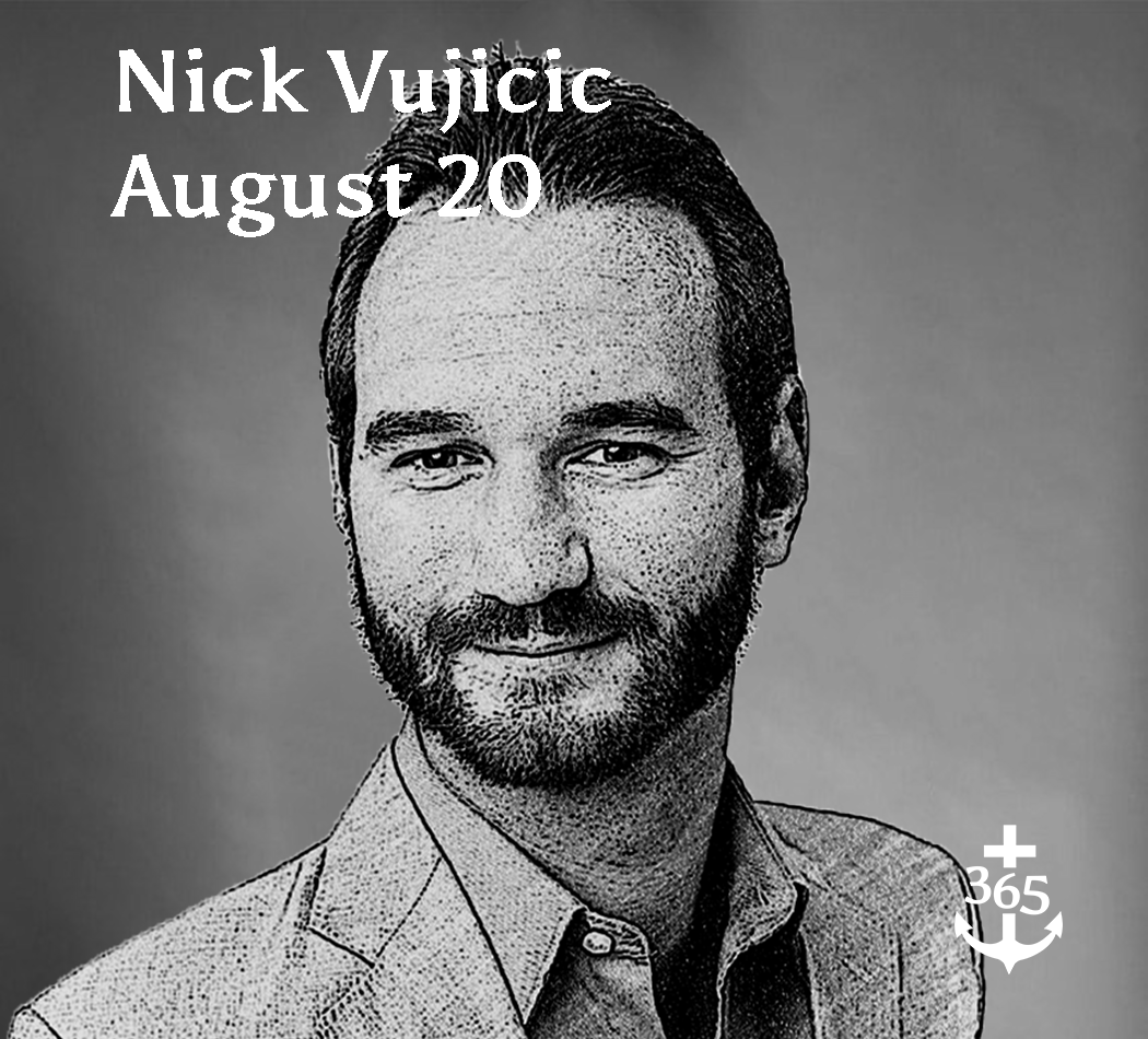 Nick Vujicic, US, Evangelist | 365 Christian Men