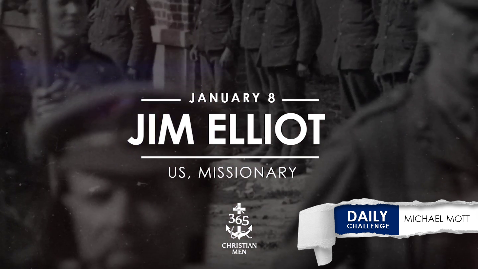 Jim Elliot, US, Missionary | 365 Christian Men
