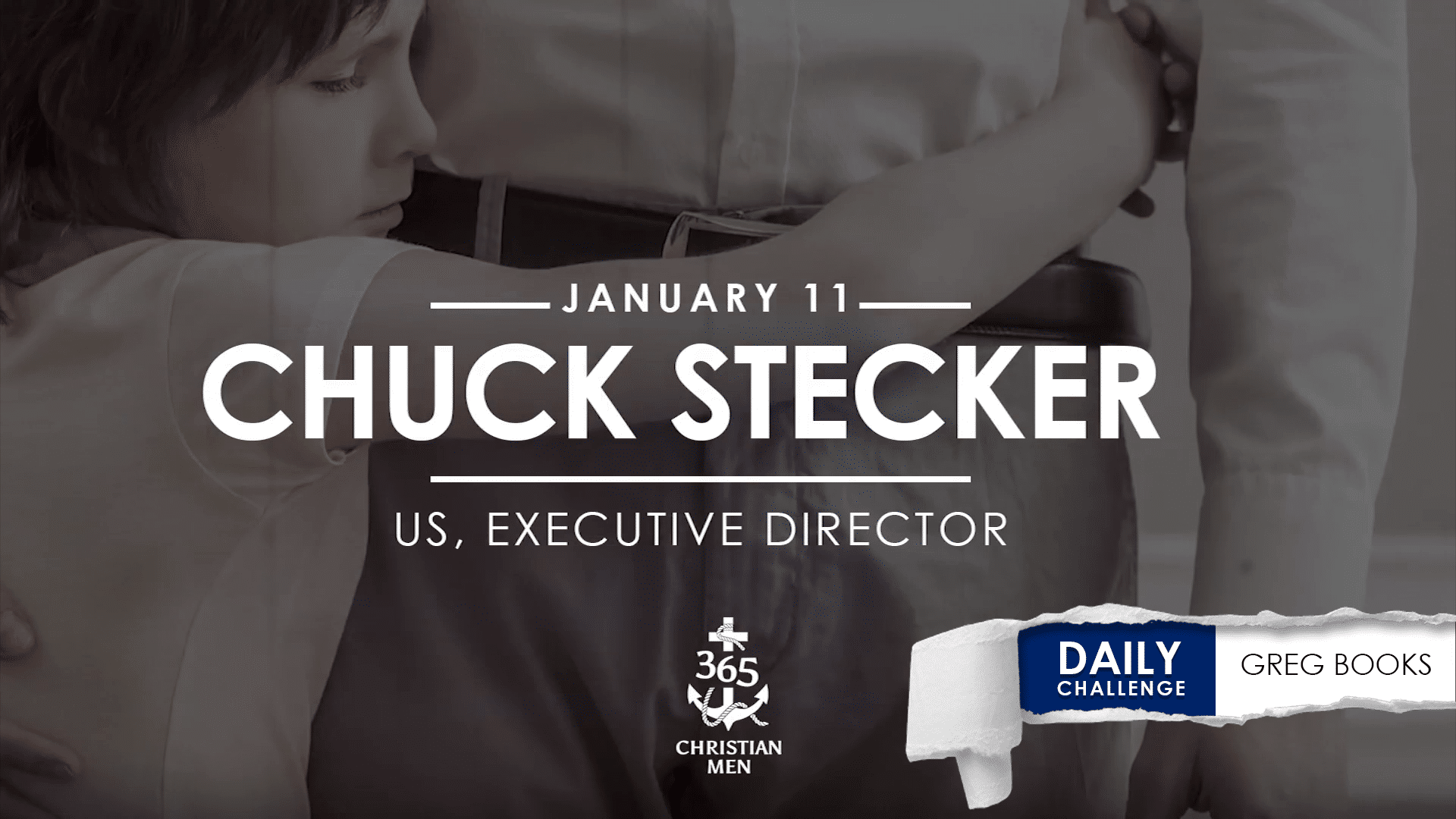 Chuck Stecker, US, Executive Director | 365 Christian Men