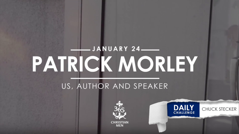 Patrick Morley, US, Author and Speaker | 365 Christian Men
