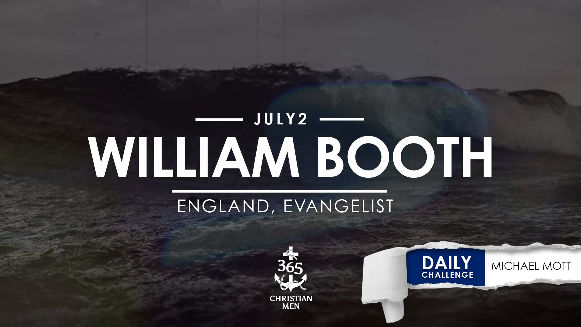 William Booth, England, Evangelist | 365 Christian Men