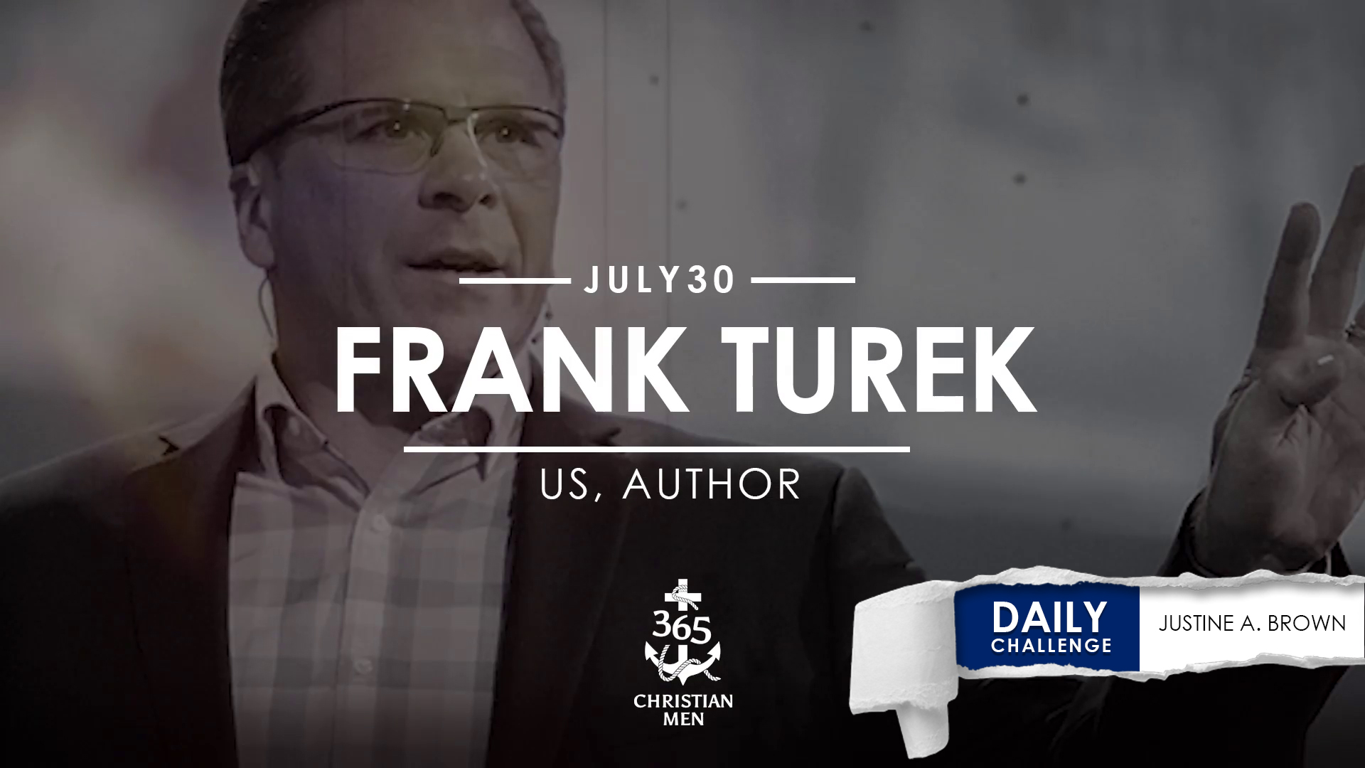 Frank Turek, US, Author | 365 Christian Men