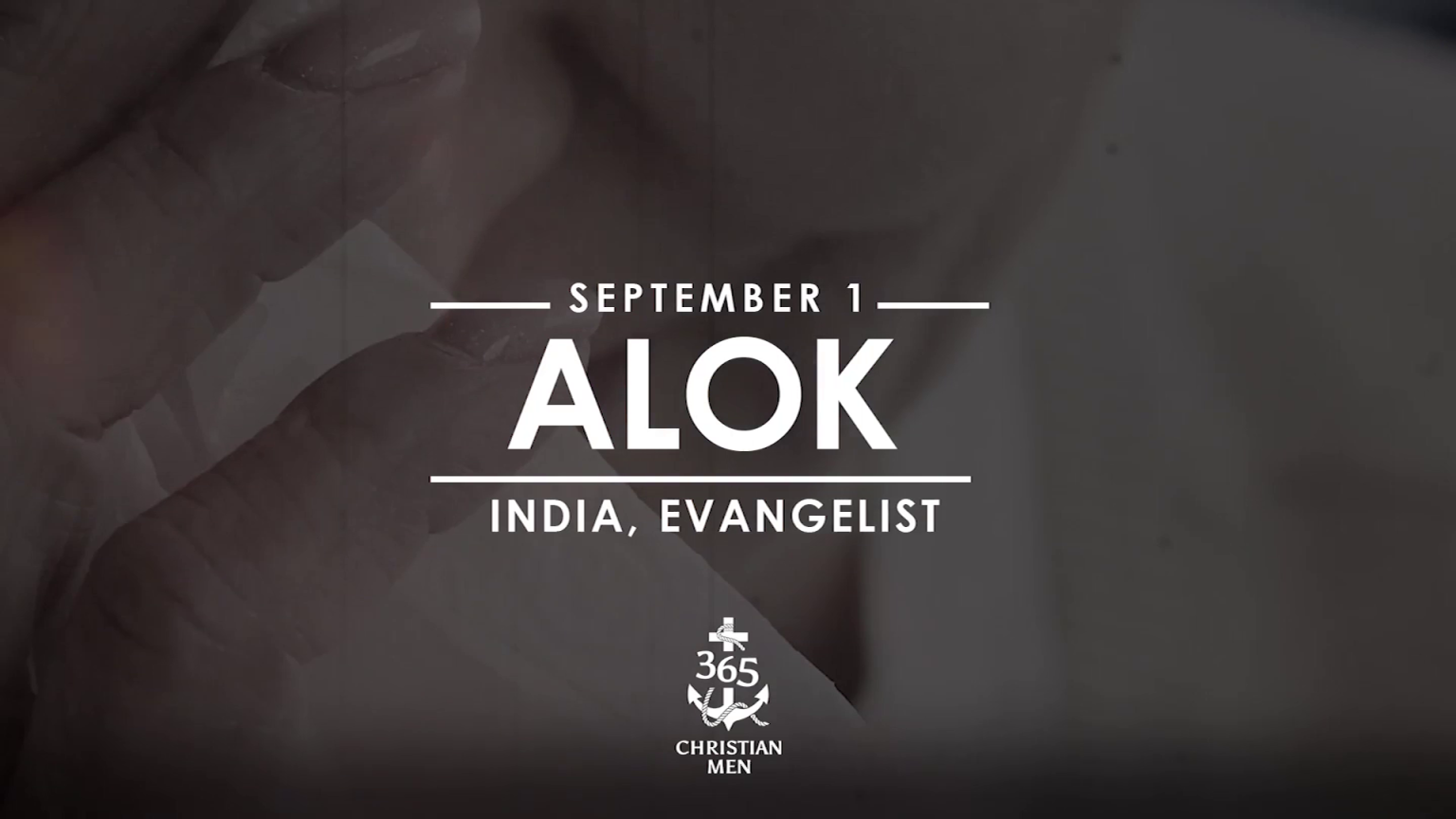 Alok, India, Evangelist | 365 Christian Men