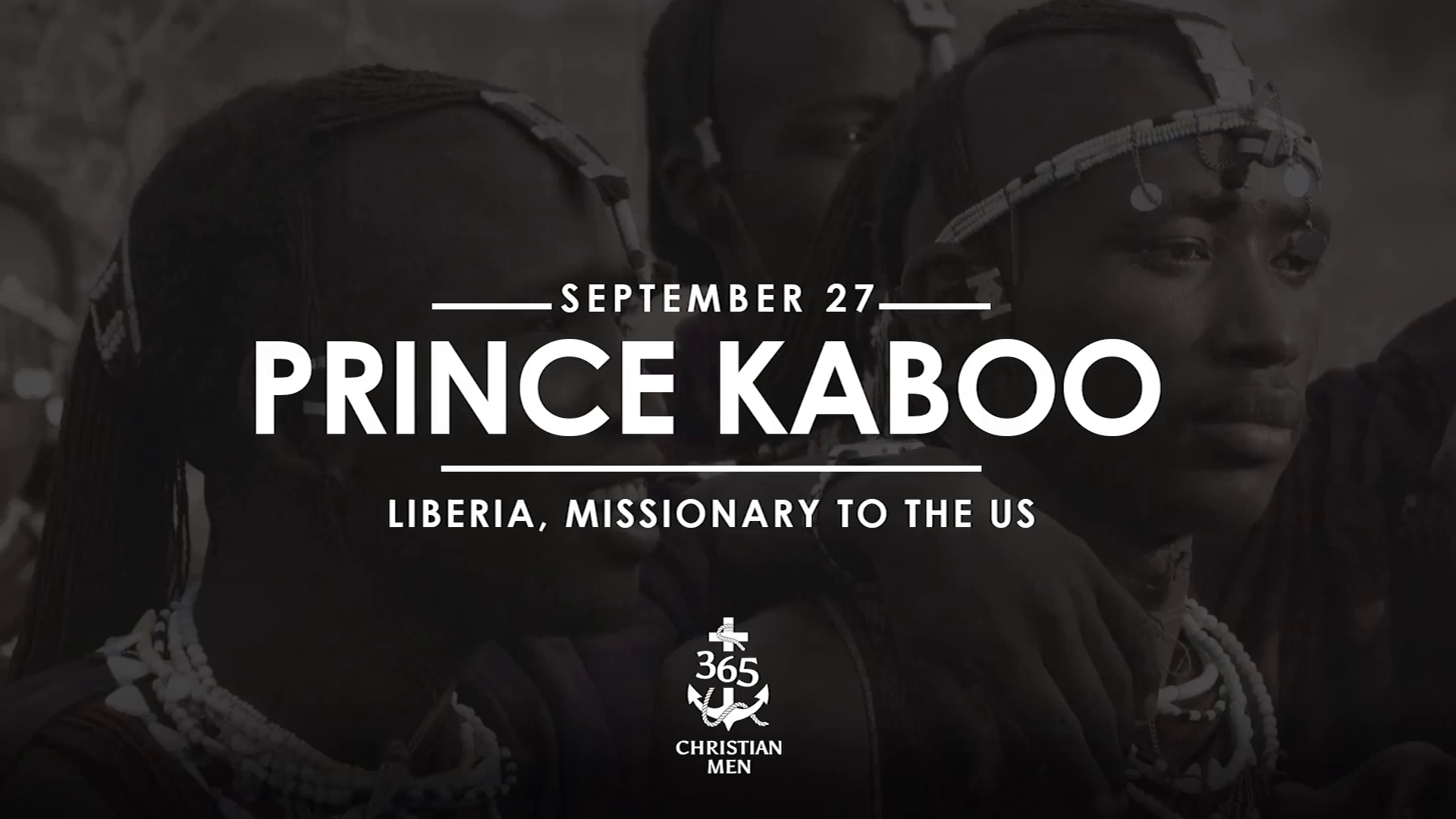 Kaboo, Liberia, Missionary to the US | 365 Christian Men