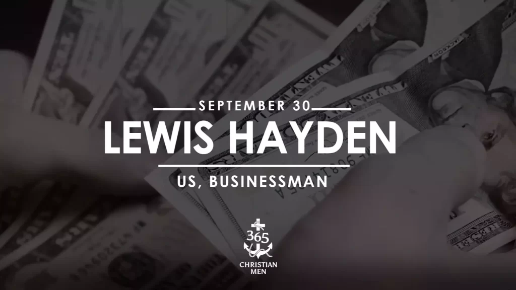 Lewis Hayden, US, Businessman | 365 Christian Men