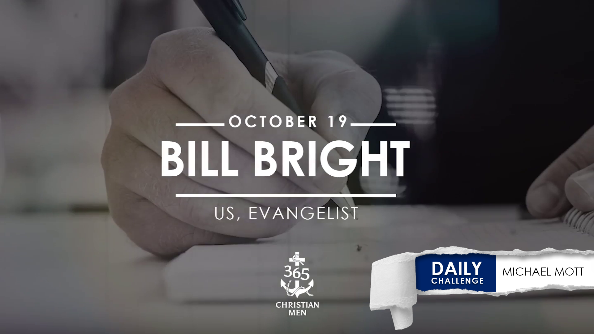 Bill Bright, US, Evangelist - 365 Christian Men | Lyssna här ...