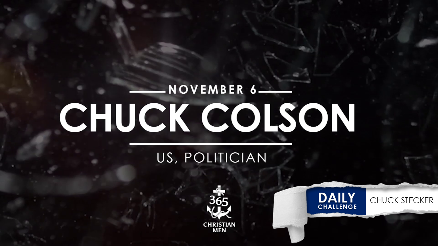 Chuck Colson, US, Politician | 365 Christian Men