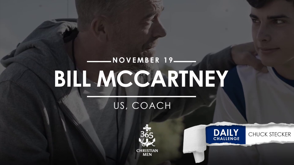Bill McCartney, US, Coach | 365 Christian Men