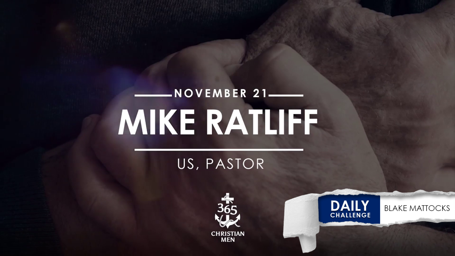 Mike Ratliff, US, Pastor | 365 Christian Men