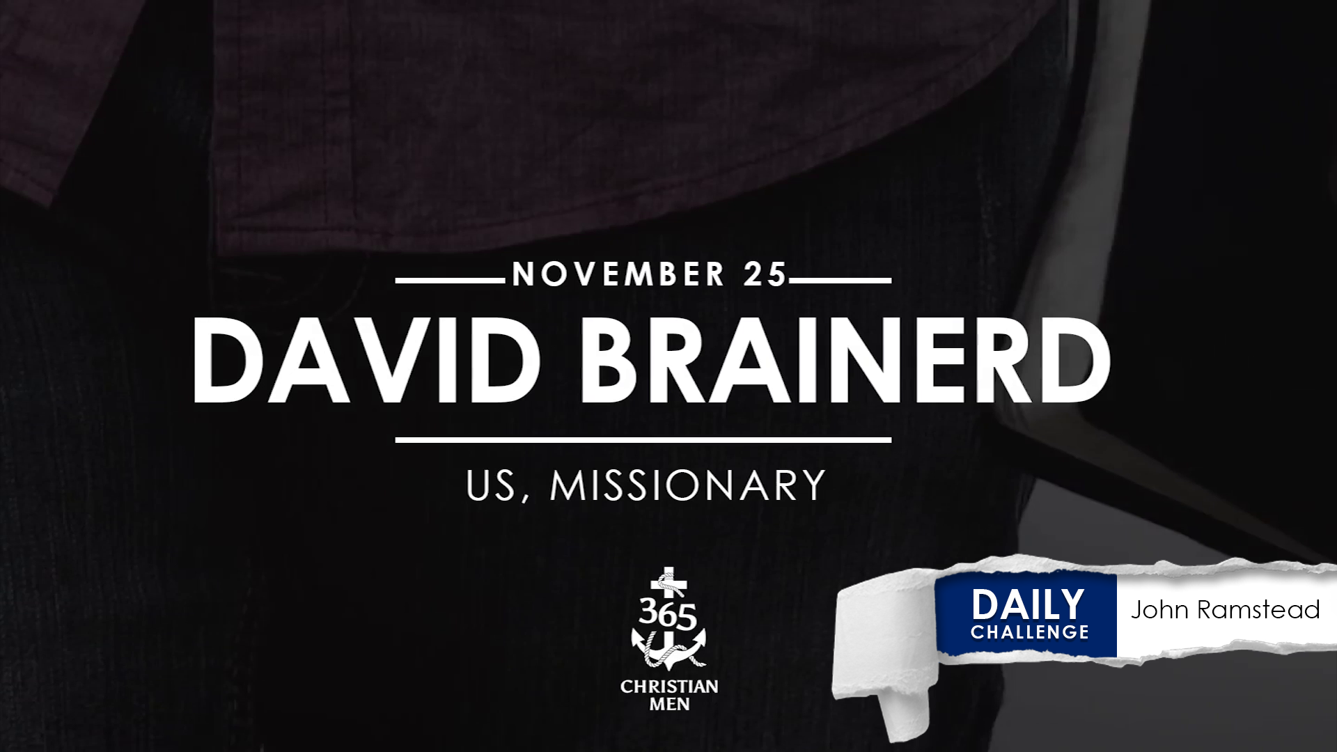 David Brainerd, US, Missionary | 365 Christian Men