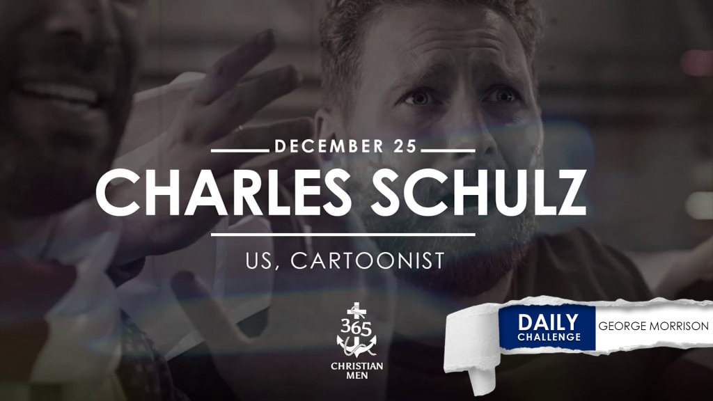 Charles Schulz, US, Cartoonist | 365 Christian Men