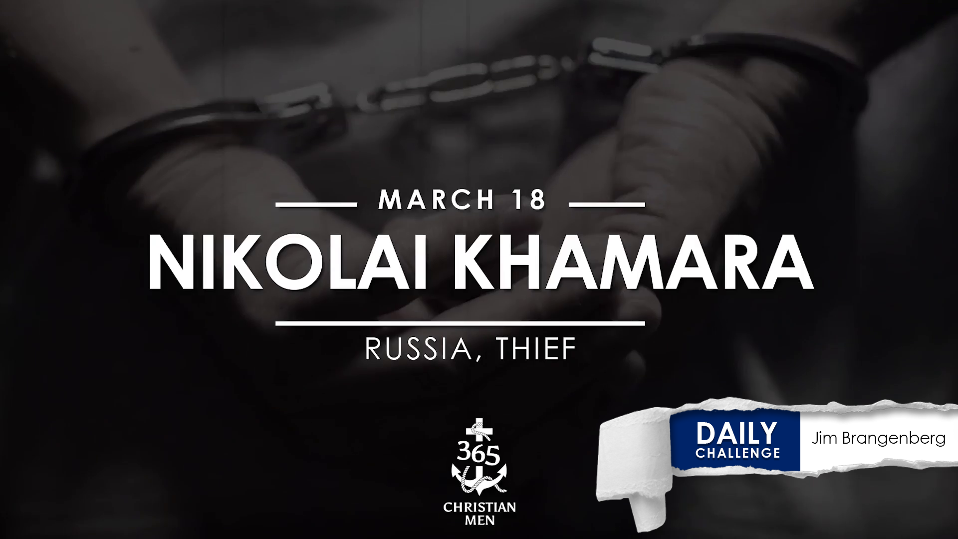 Nikolai Khamara, Russia, Thief | 365 Christian Men
