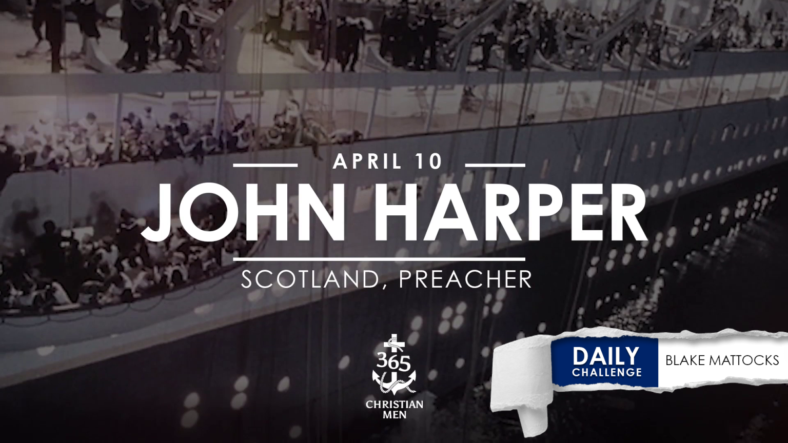 John Harper, Scotland, Preacher | 365 Christian Men