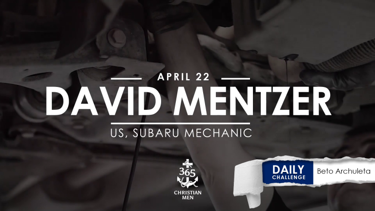 David Mentzer, US, Subaru Mechanic | 365 Christian Men
