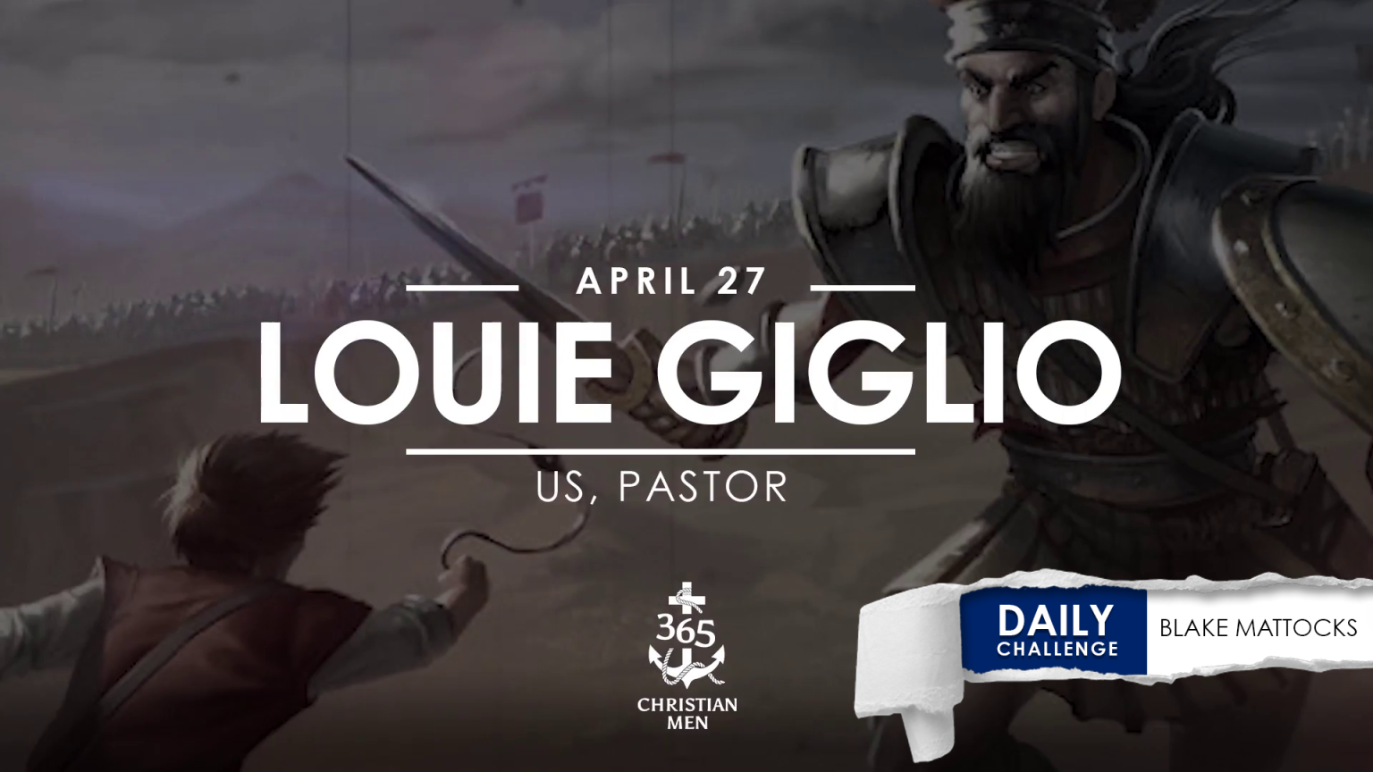 Louie Giglio, US Pastor | 365 Christian Men